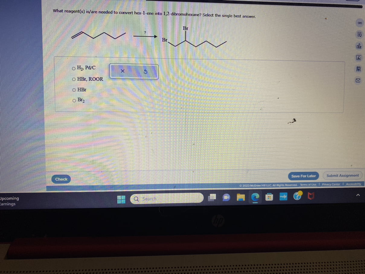 Solved What reagent(s) is/are needed to convert hex-1-ene | Chegg.com