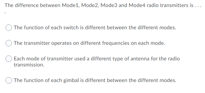 Solved The difference between Mode1, Mode2, Mode3 and Mode4 | Chegg.com
