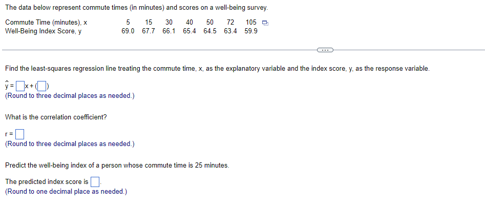 Solved The data below represent commute times (in minutes) | Chegg.com