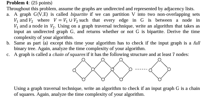 Solved Problem 4: (25 ﻿points)Throughout this problem, | Chegg.com
