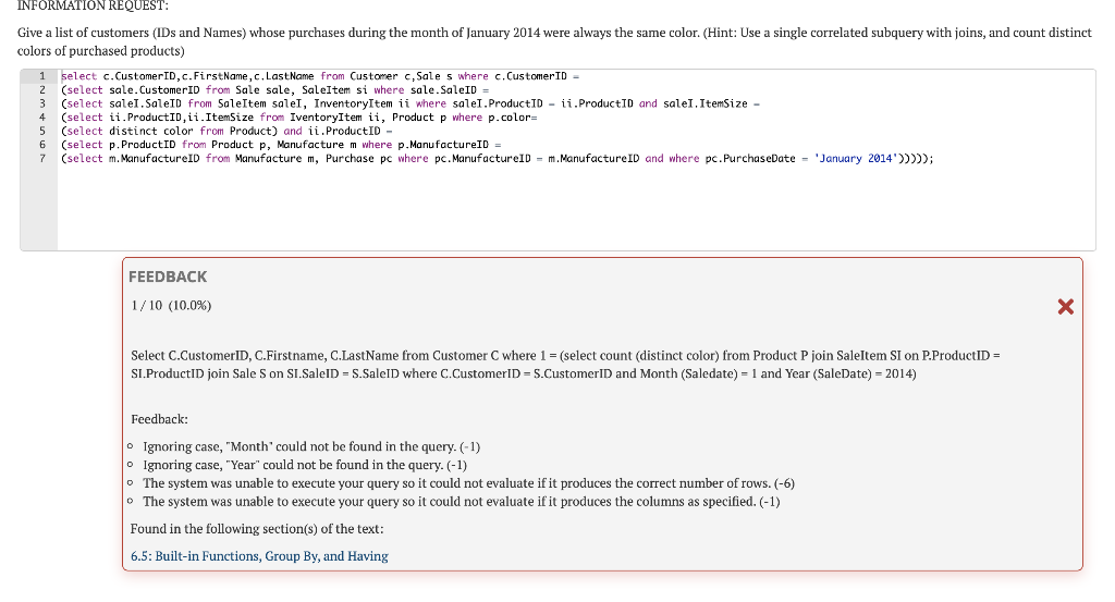 Solved The question in general. When I did it the first | Chegg.com