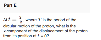 Solved A proton (g = 1.60x10-19 C, m= 1.67x10-27 kg )moves | Chegg.com