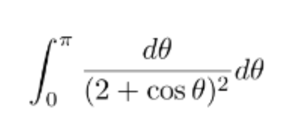 Solved How to ﻿solve the following integral using complex | Chegg.com