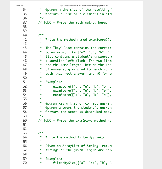 Solved * 1 import java.util.ArrayList; 2 import | Chegg.com