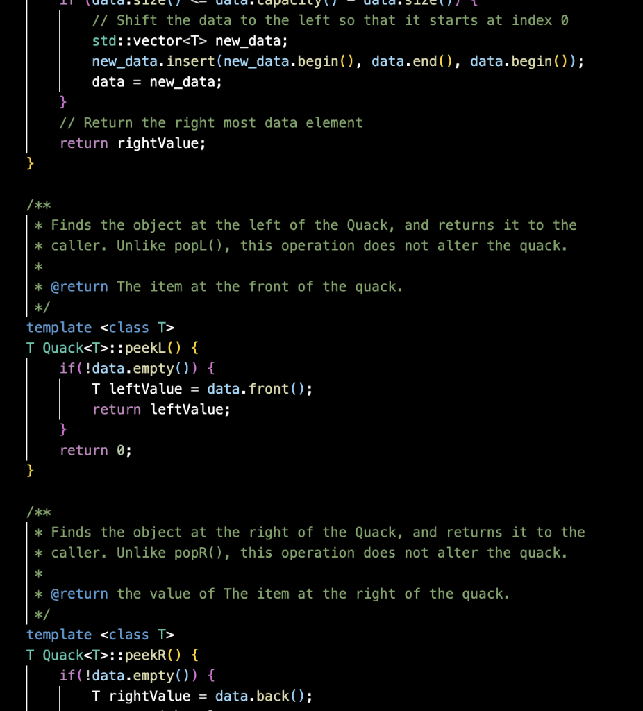 Solved This Is C I Am Supposed To Implement The Class