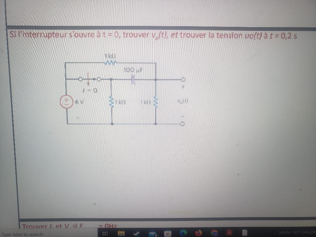 Solved If switch opens at t=0, find v0(t) and find v0(t) | Chegg.com Solved If switch opens at t=0, find v0(t) and find v0(t) | Chegg.com