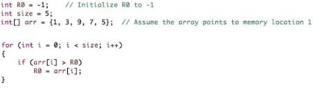 Solved Write assembly code similar to determine the largest | Chegg.com