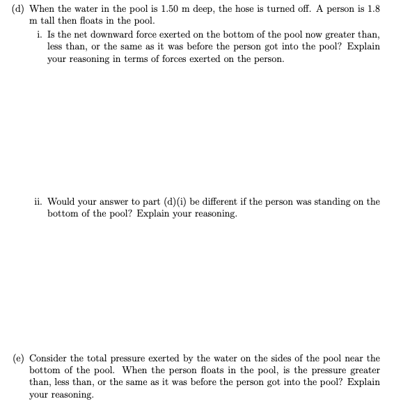 Solved 2. Water flows at a speed v of 2.00 m/s through a | Chegg.com