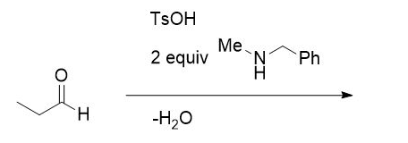 Solved TsOH Me 2 equiv N Ph I -H2O | Chegg.com