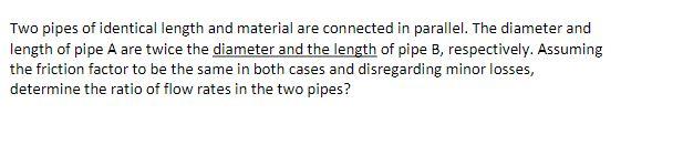 Solved Two pipes of identical length and material are | Chegg.com