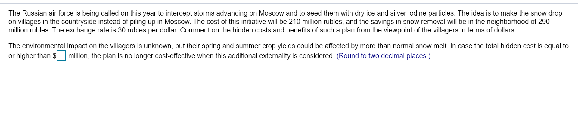 Solved The Russian air force is being called on this year to | Chegg.com