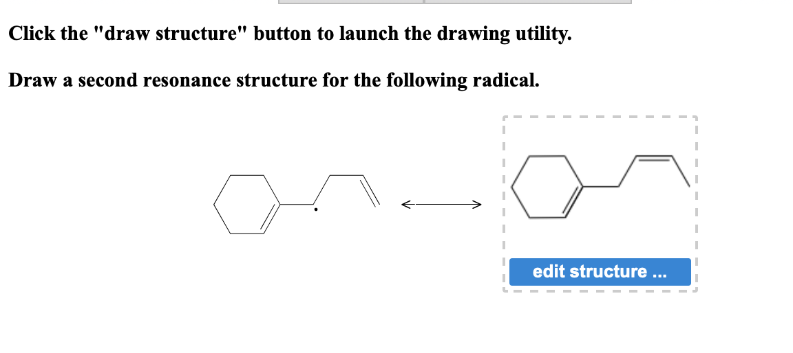 Solved Click the "draw structure" button to launch the | Chegg.com