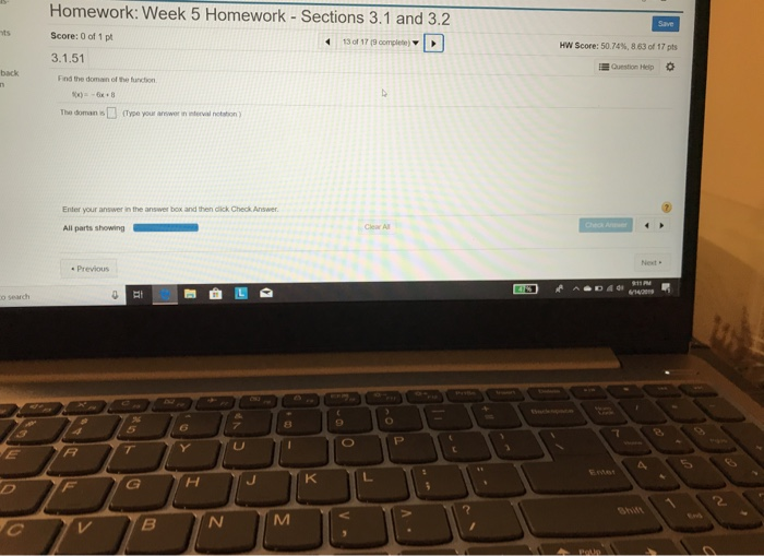 Solved Homework Week 5 Homework Sections 3 1 And 3 2 Save