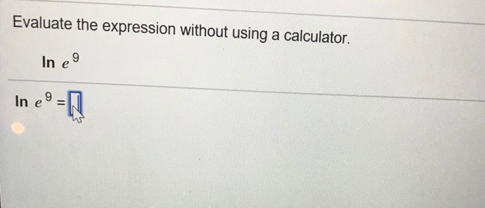 Solved Evaluate the expression without using a calculator. | Chegg.com