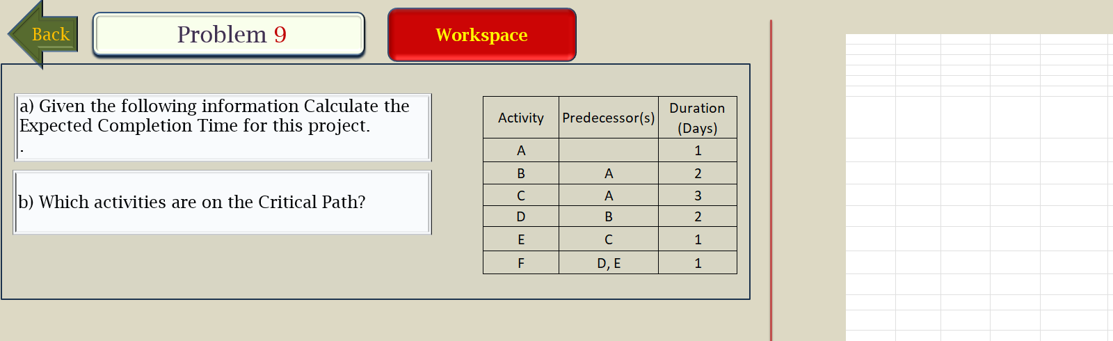 Solved a) ﻿Given the following information Calculate | Chegg.com