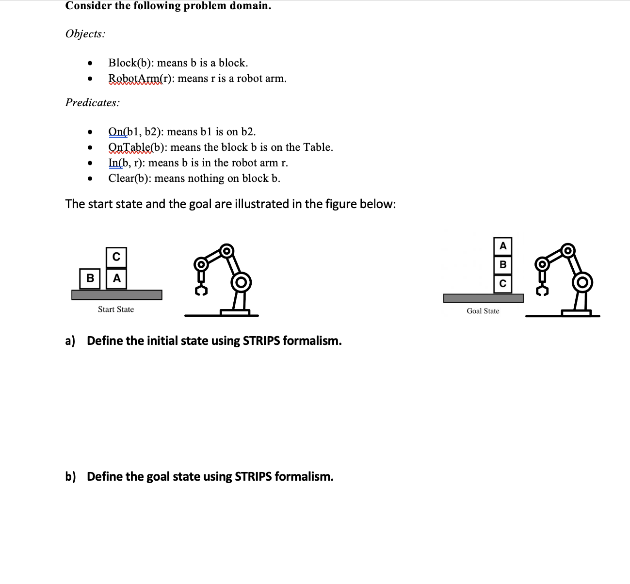 Solved Consider the following problem domain. Objects: - | Chegg.com