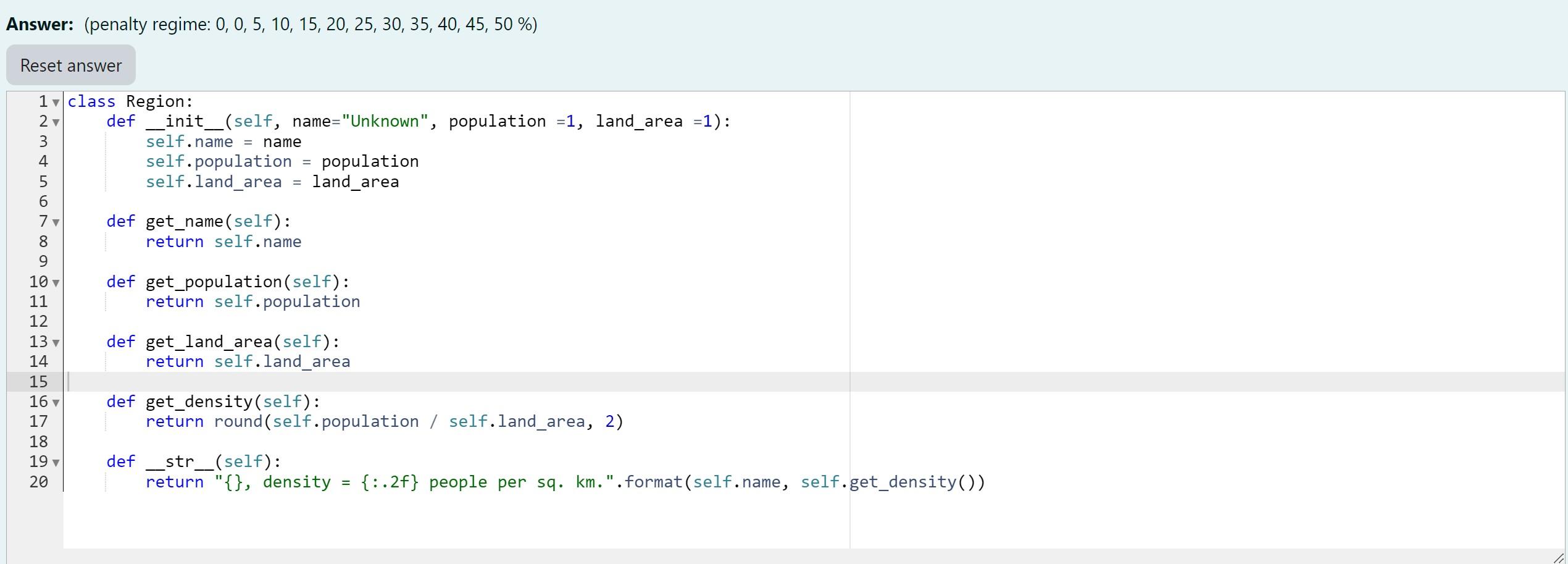 Solved Starting with the Region class in the answer box, add | Chegg.com