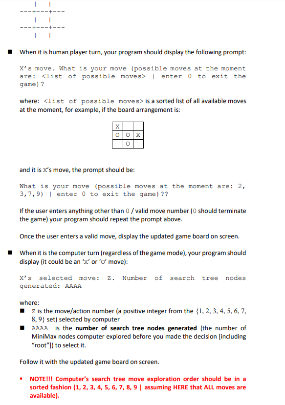 Solved Your Task Is To Implement In Python The Following 
