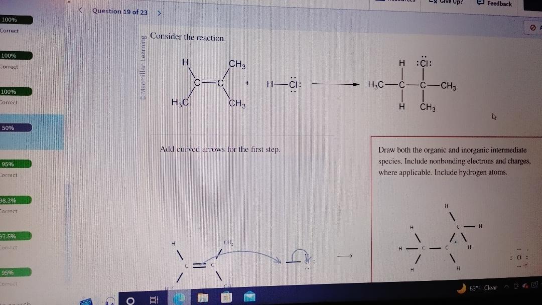 Solved Consider the reaction. Add curved arrows for the | Chegg.com Solved Consider the reaction. Add curved arrows for the | Chegg.com
