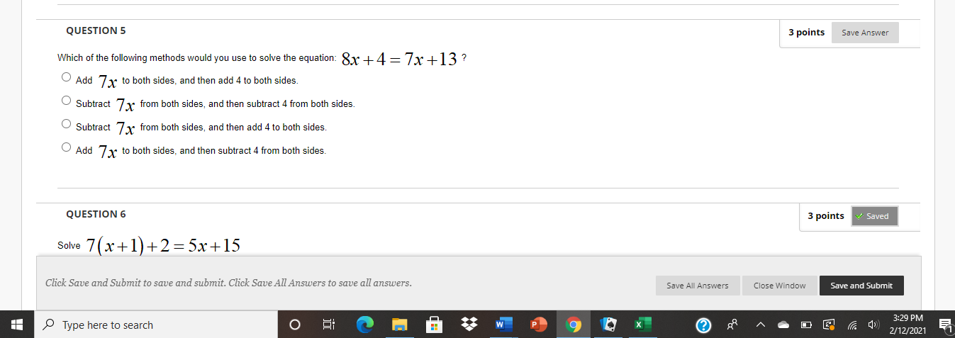 Solved QUESTION 5 3 points Save Answer Which of the | Chegg.com
