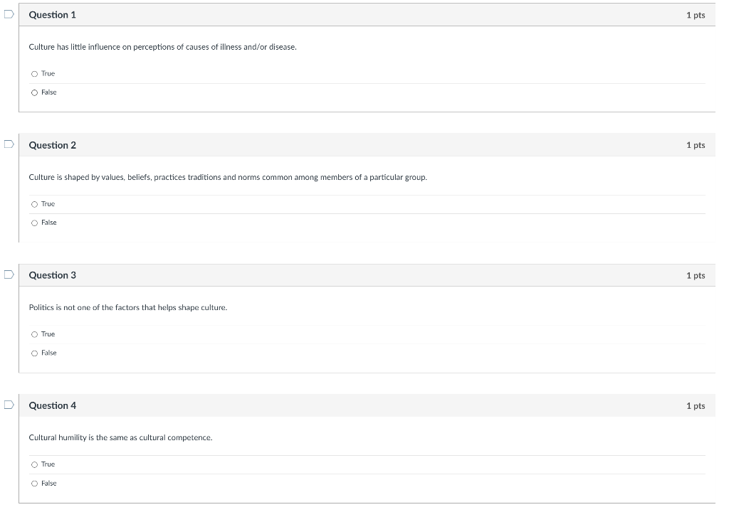 Solved Culture has little influence on perceptions of causes | Chegg.com