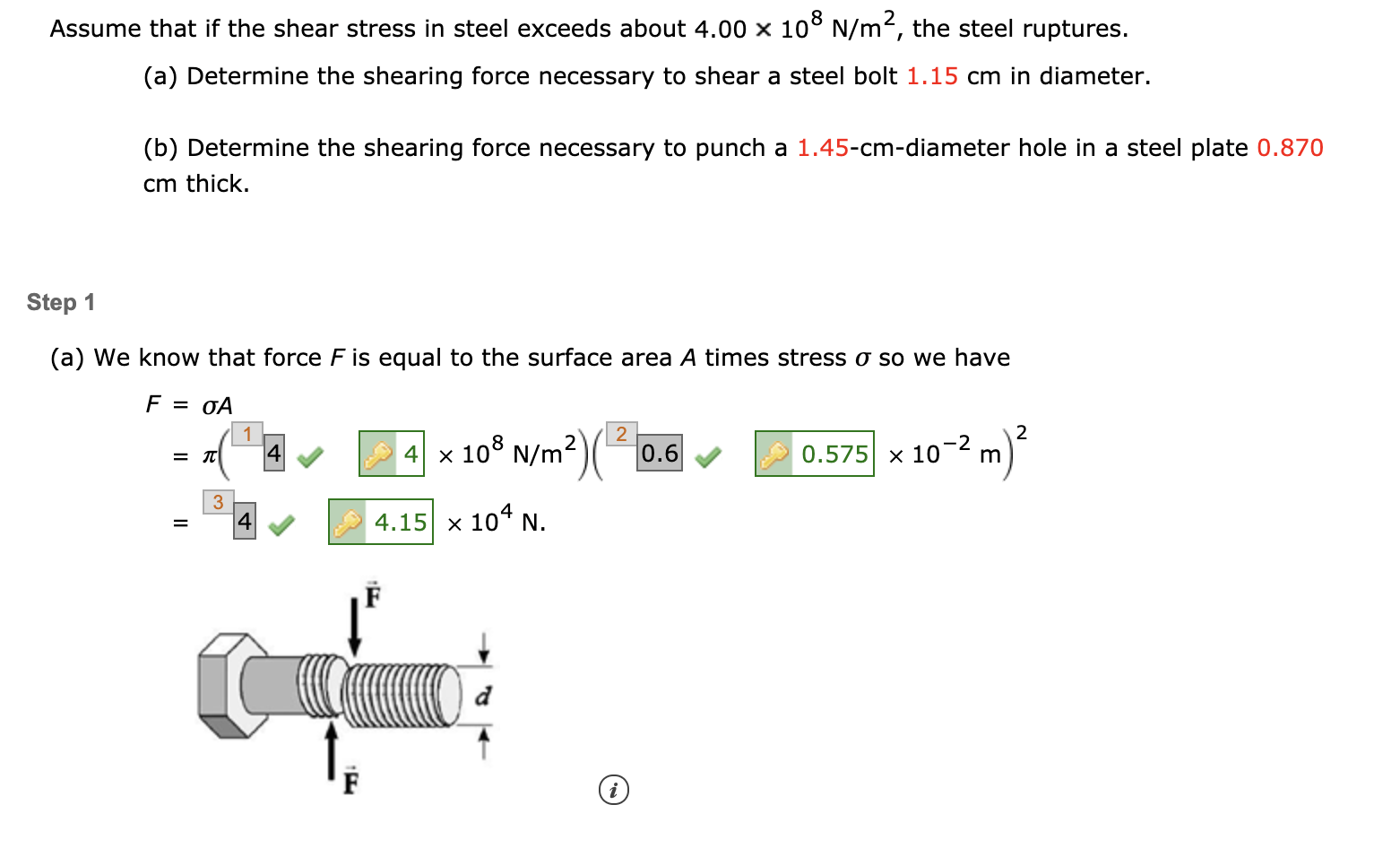 Solved Assume that if the shear stress in steel exceeds | Chegg.com