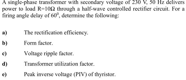 Solved A single-phase transformer with secondary voltage of | Chegg.com