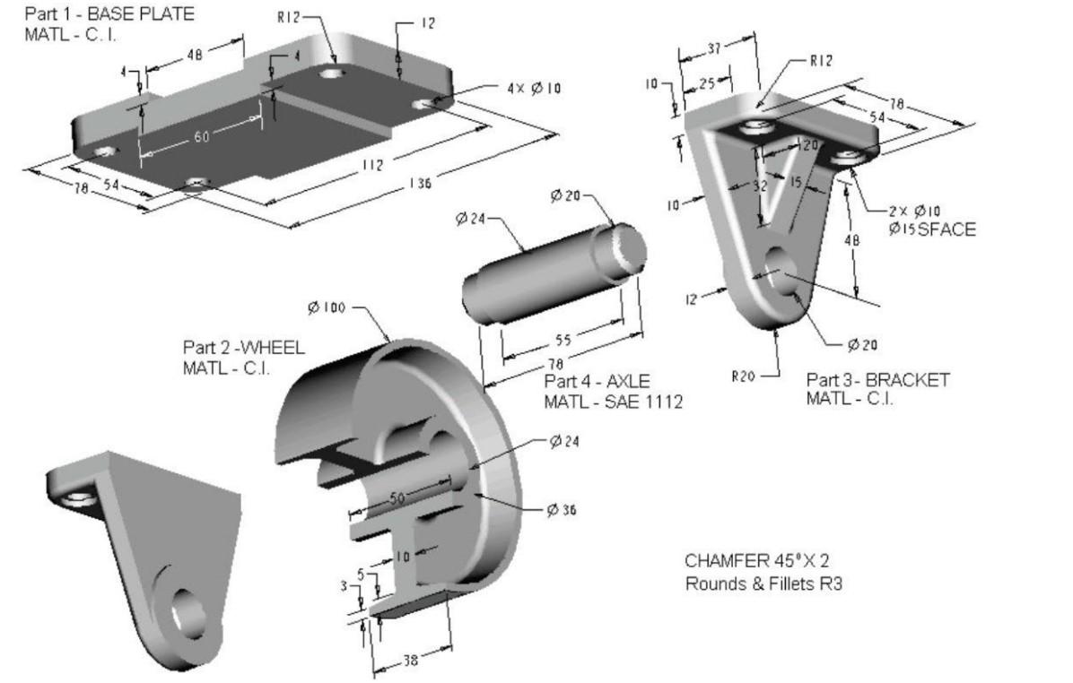 Solved I need help on my parametric design homework. Please | Chegg.com
