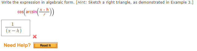 Solved Write the expression in algebraic form. [Hint: Sketch | Chegg.com