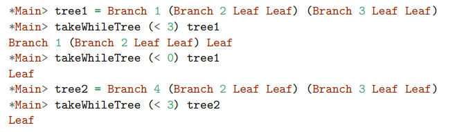 Haskell Question Given data Tree a = | Chegg.com
