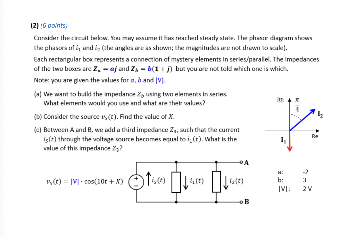 Solved Please answer parts b and c without using a | Chegg.com