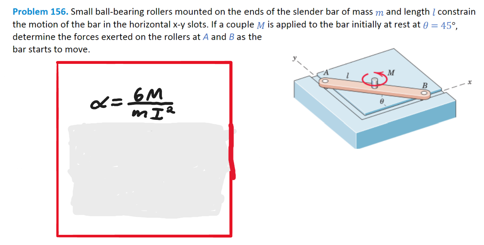 Solved You don't need to solve for A and B, just alpha and | Chegg.com