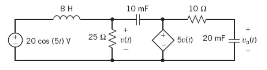 Solved Solve using Loop Analysis. Calculate the complex | Chegg.com