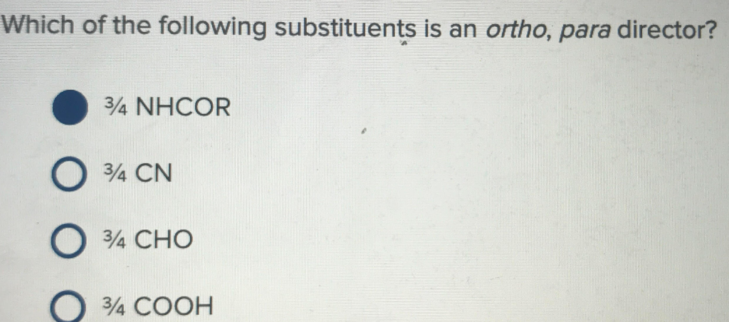 Solved Rank the following deactivating groups in order of | Chegg.com