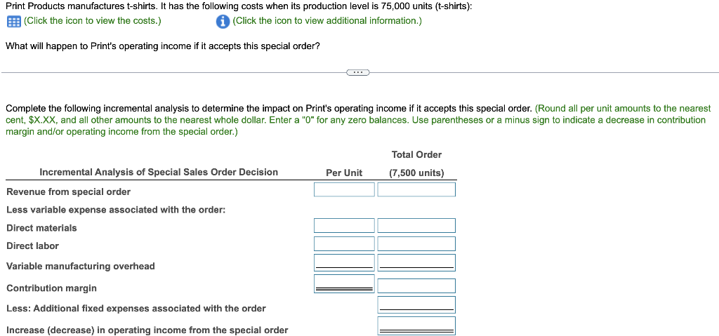 Solved Data table More info The company's relevant range | Chegg.com