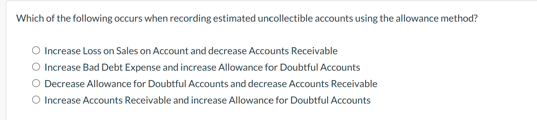 Solved Which of the following occurs when recording | Chegg.com