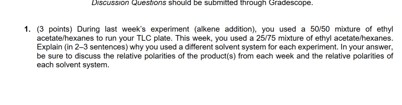 Solved Discussion Questions should be submitted through | Chegg.com