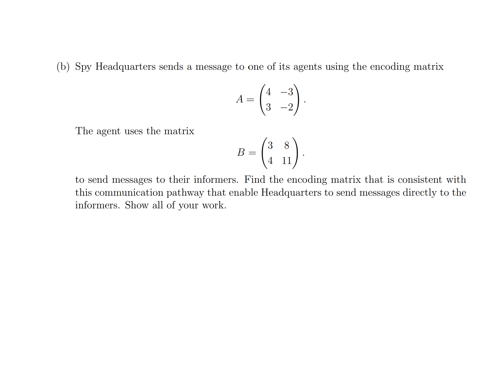 Solved Provide this question step by step asnwer for part | Chegg.com