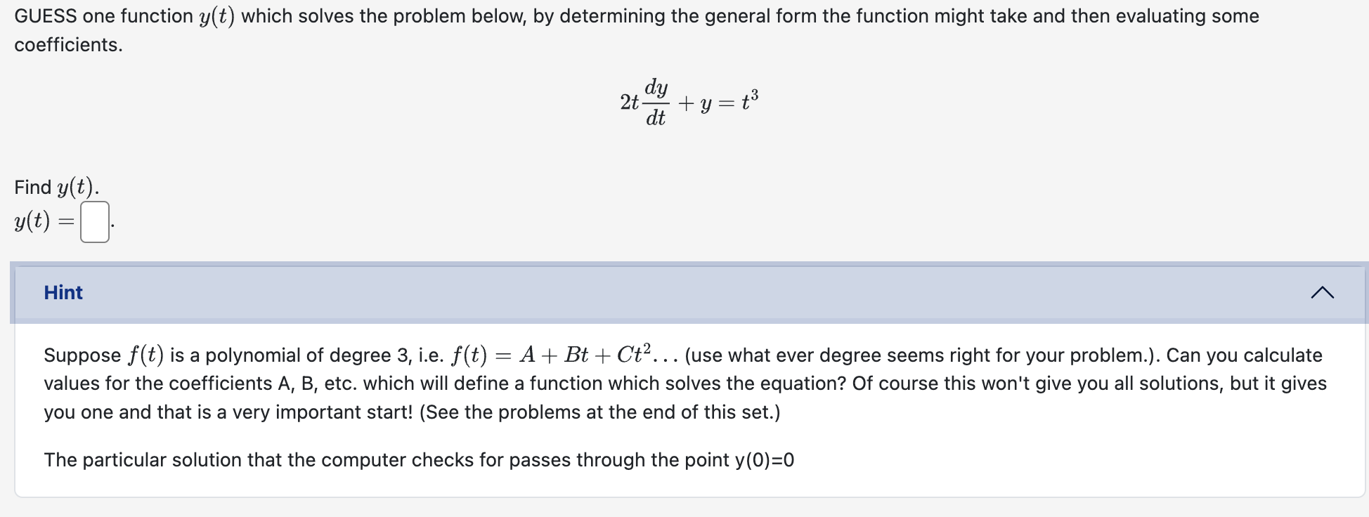Solved PLEASE ANSWER ASAP with steps! GUESS one function | Chegg.com
