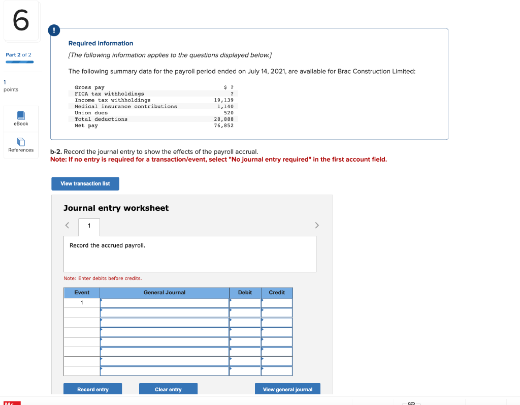 Solved Required information Skip to question [The following | Chegg.com Solved Required information Skip to question [The following | Chegg.com