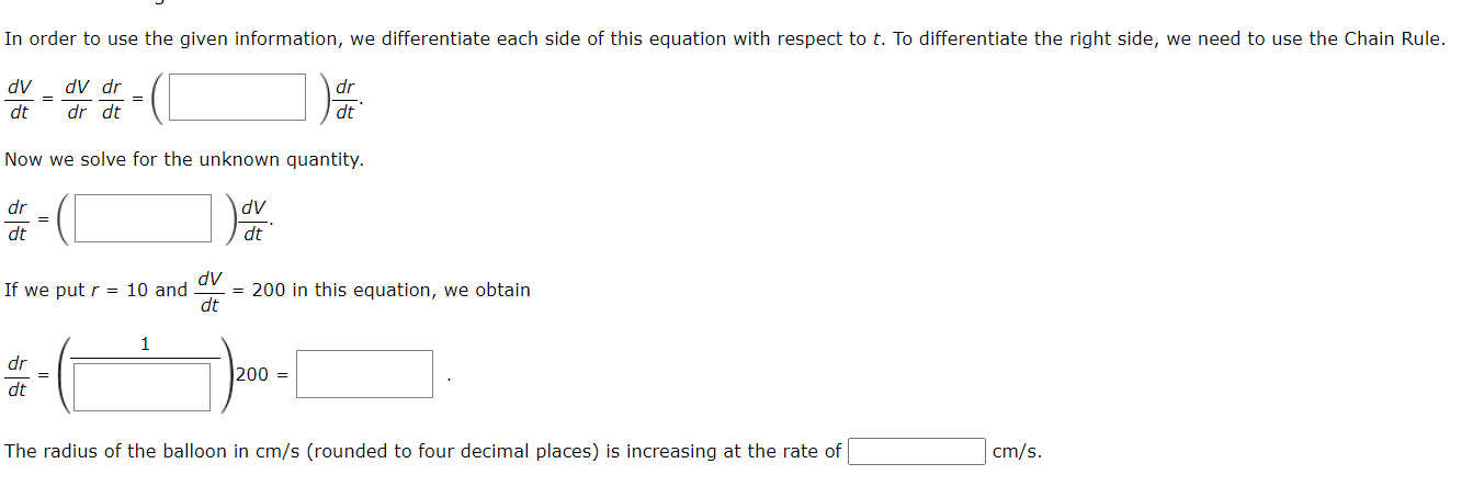 Solved In order to use the given information, we | Chegg.com