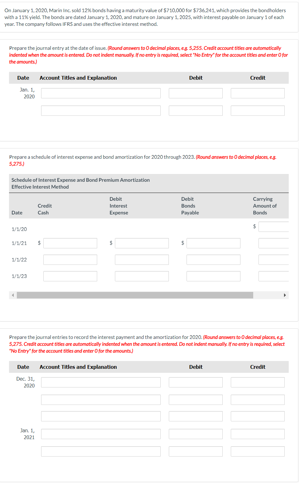Solved Prepare the journal entries to record the interest | Chegg.com