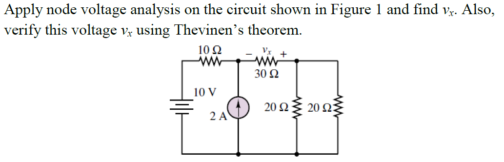 Solved Apply node voltage analysis on ﻿the circuit shown in | Chegg.com