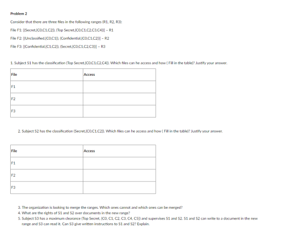 Solved Problem 2 Consider that there are three files in the | Chegg.com