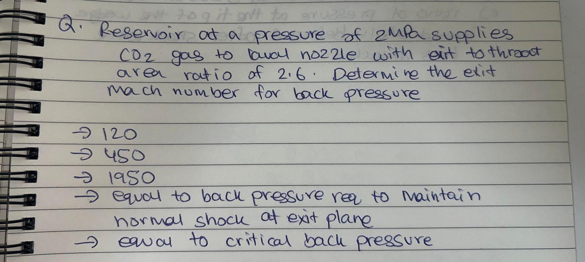 Solved Reservoir at a pressure of 2MPa supplies CO2 gas to | Chegg.com