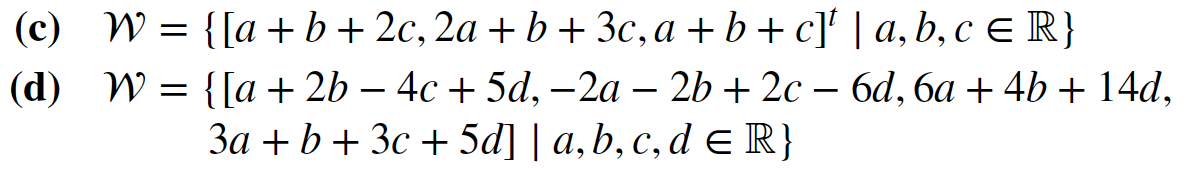 Solved 2.32 Prove that the given sets W are subspaces of R Solved 2.32 Prove that the given sets W are subspaces of R