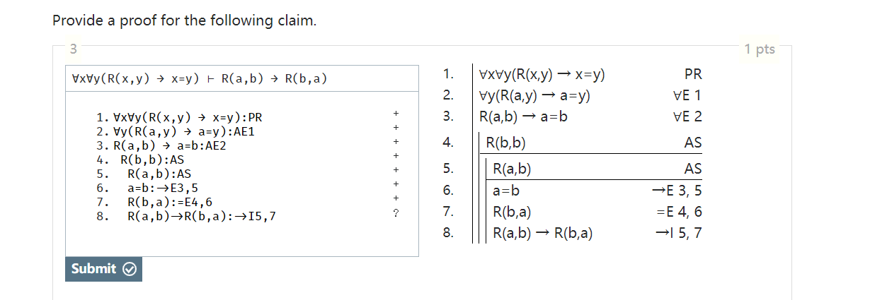 Solved Provide a proof for the following claim. | Chegg.com