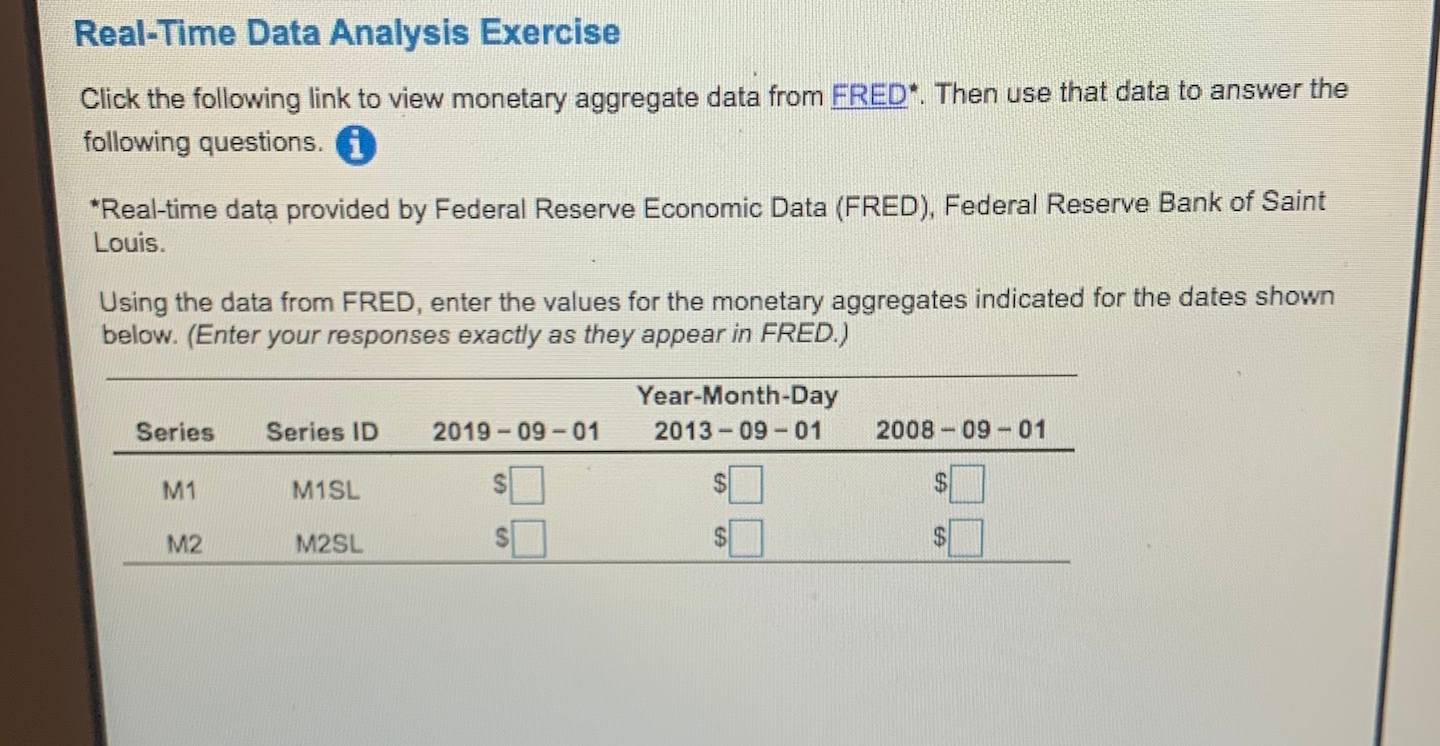 Real-Time Data Analysis Exercise Click the following | Chegg.com