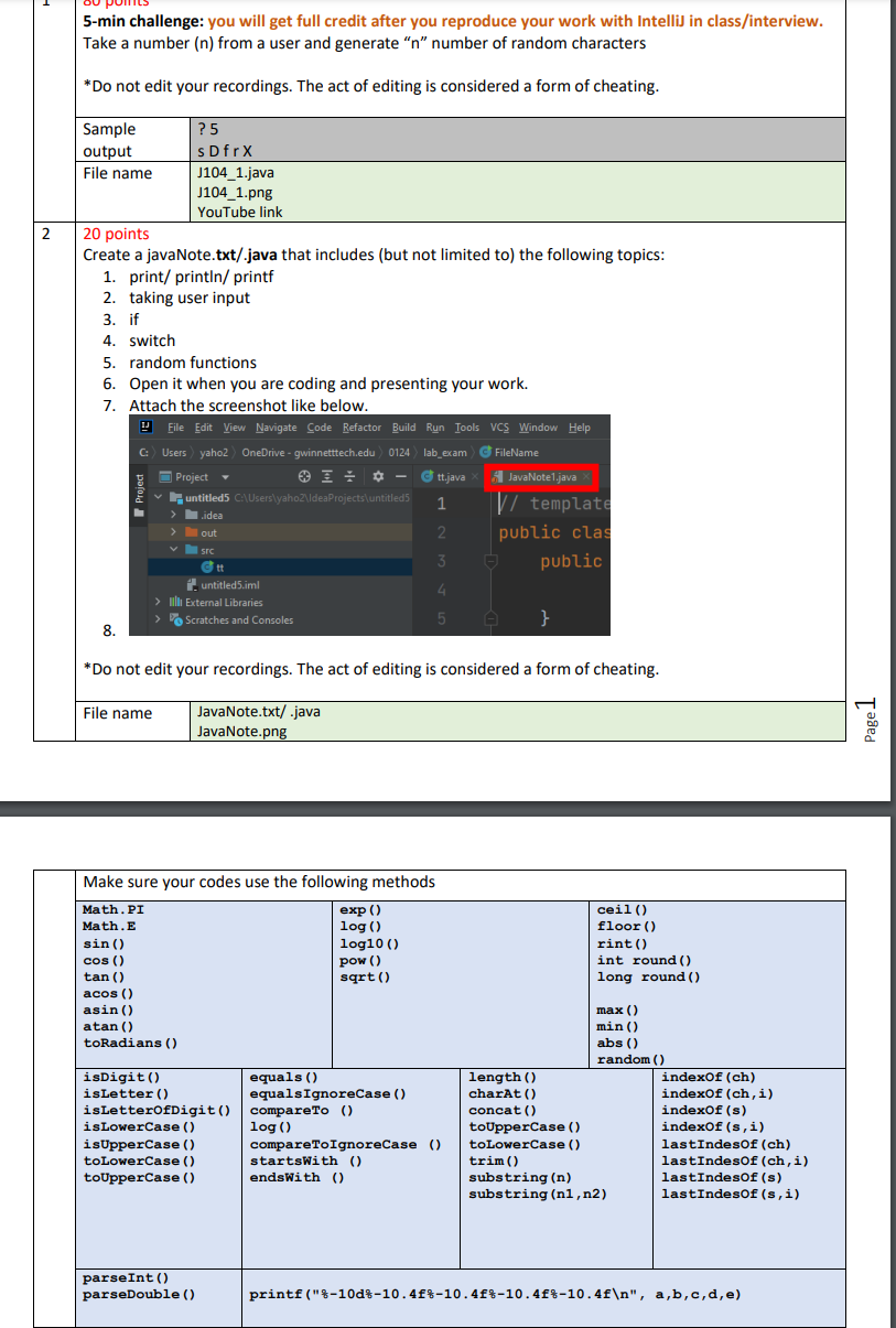 Solved 5-min challenge: you will get full credit after you | Chegg.com