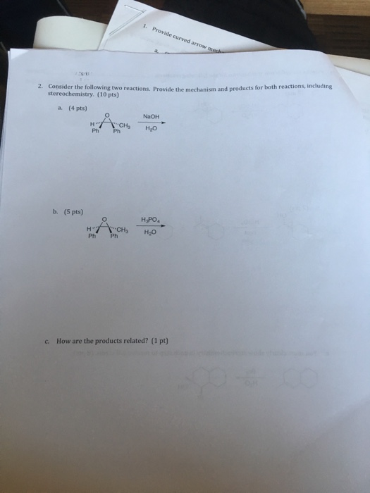 Solved 2. Consider the following two reactions. | Chegg.com